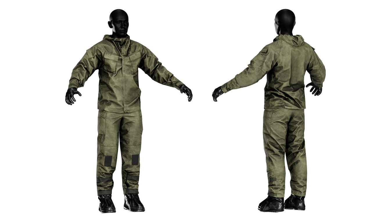 ADF NBCD SUIT - Low Poly 3D Model | Game-Ready Asset | 3DMA ...