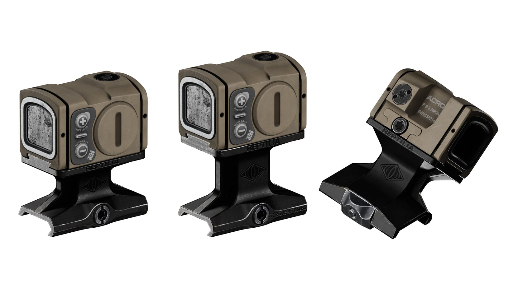 AIMPOINT ACRO P2 RED DOT SIGHT - Low Poly 3D Model Game-Ready Asset ...