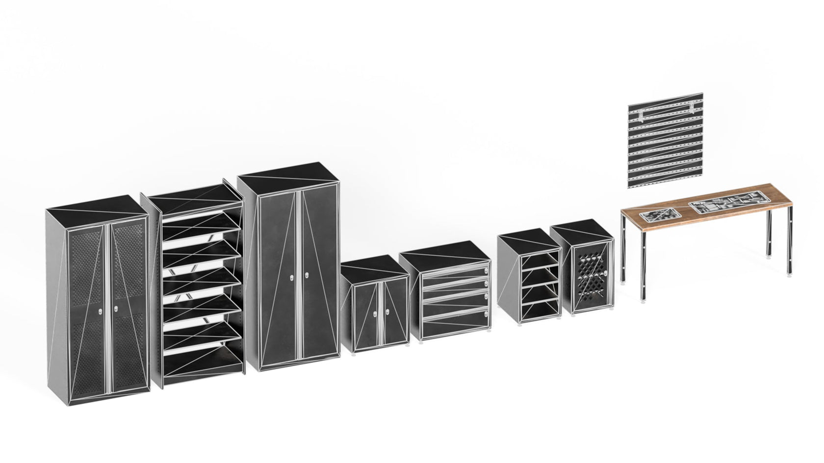 MODULAR ARMORY FURNITURE – 3DMilitaryAssets