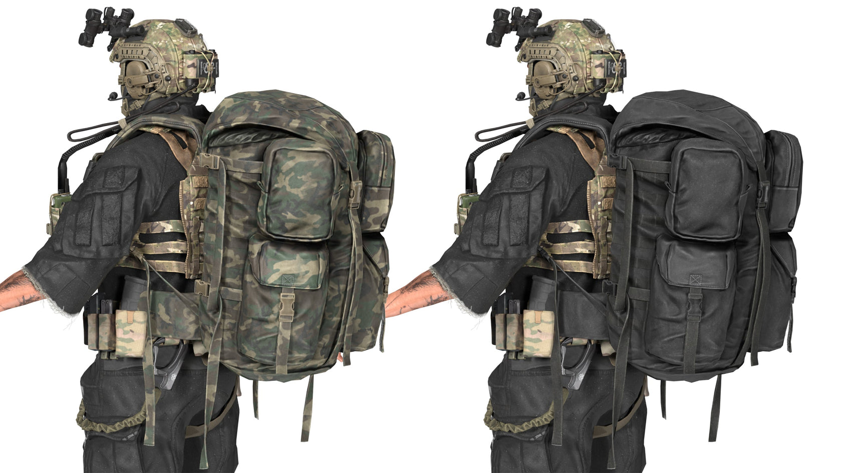 ADA ASSAULT BACKPACK – 3DMilitaryAssets