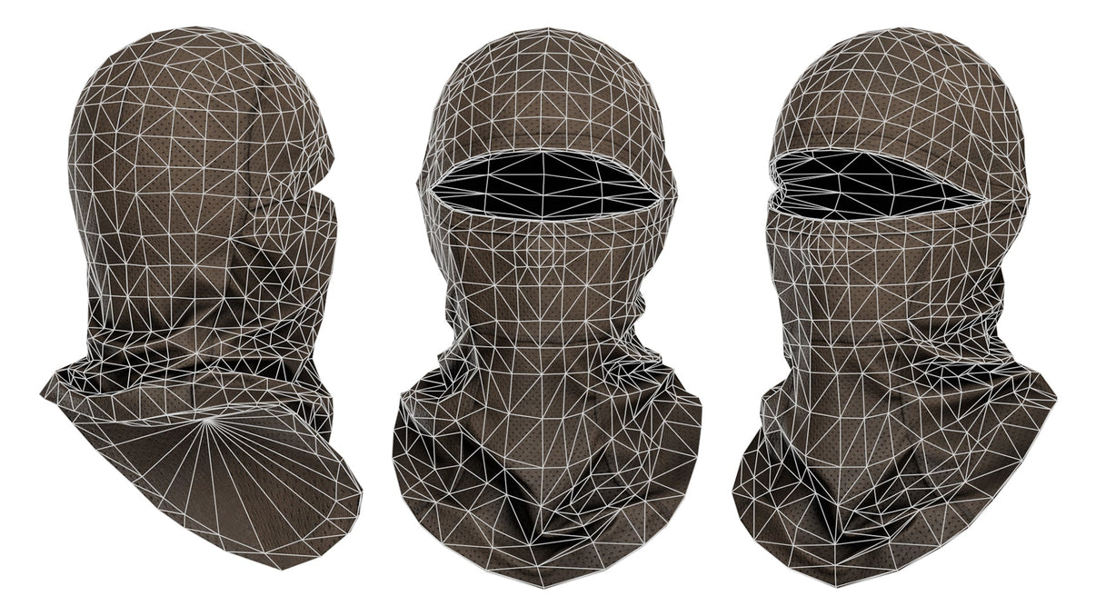 BALACLAVA ARCTERYX ASSAULT FR - Low Poly 3D Model | Game-Ready Asset ...