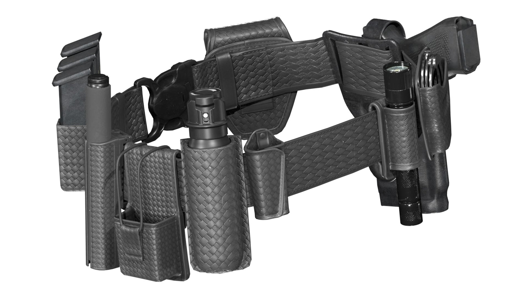 POLICE DUTY BELT – 3DMilitaryAssets