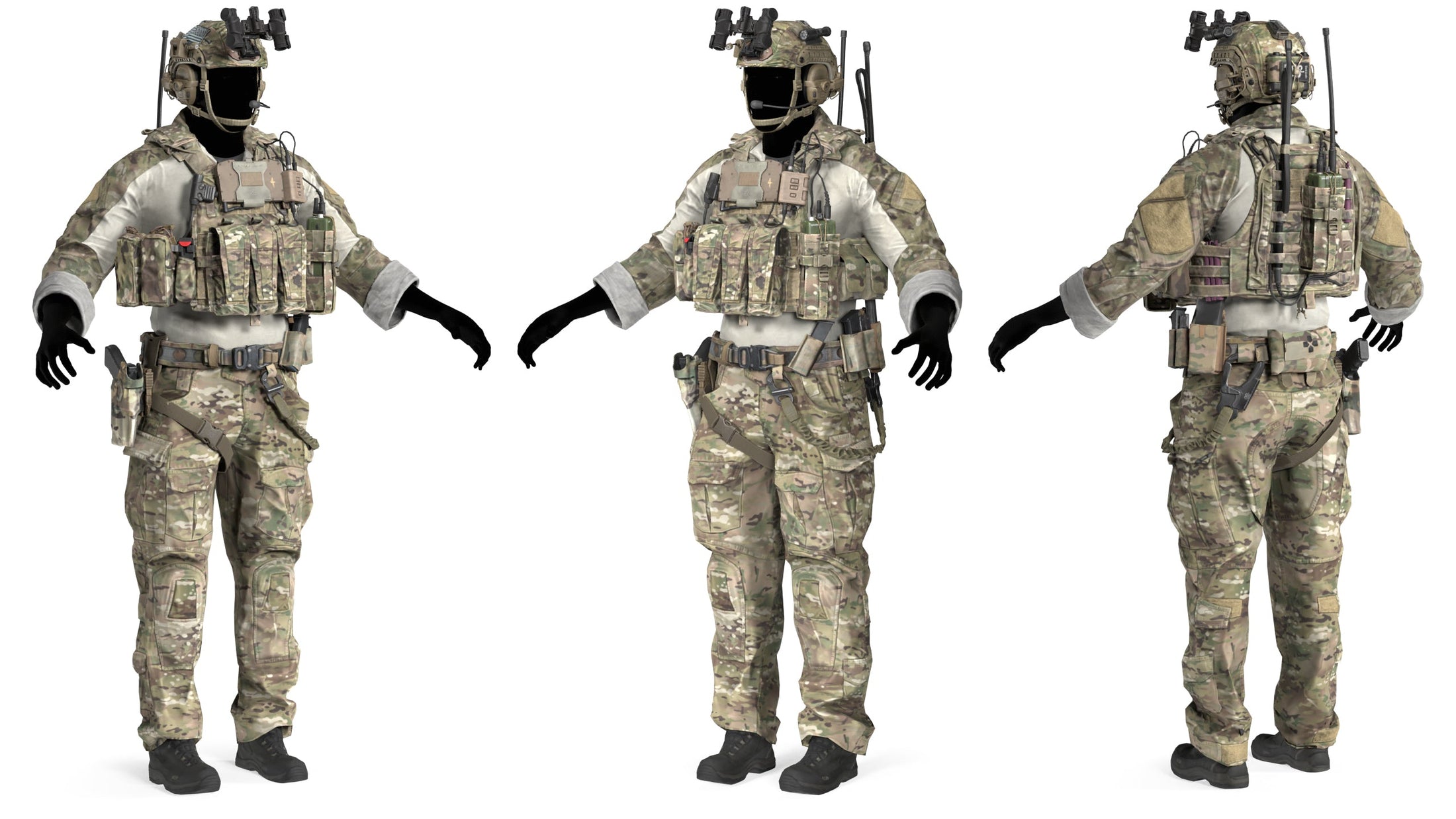 CRYE PRECISION COMBAT UNIFORM – 3DMilitaryAssets