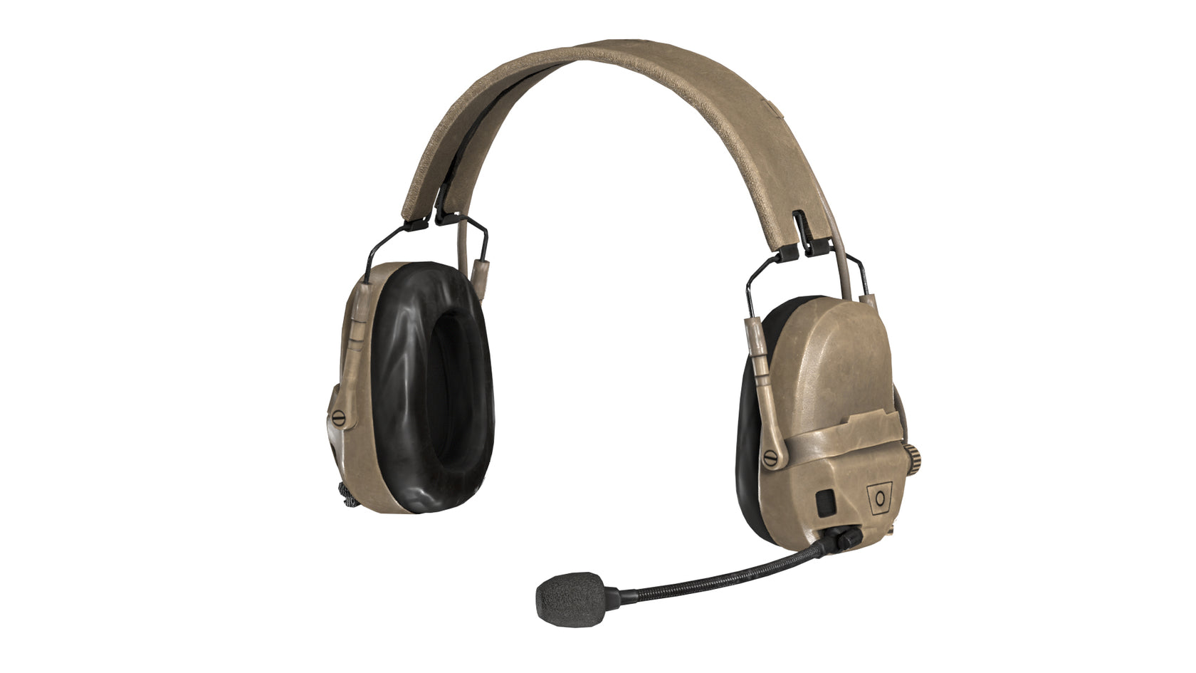COMMUNICATION HEADSET EAR PROTECTION – 3DMilitaryAssets