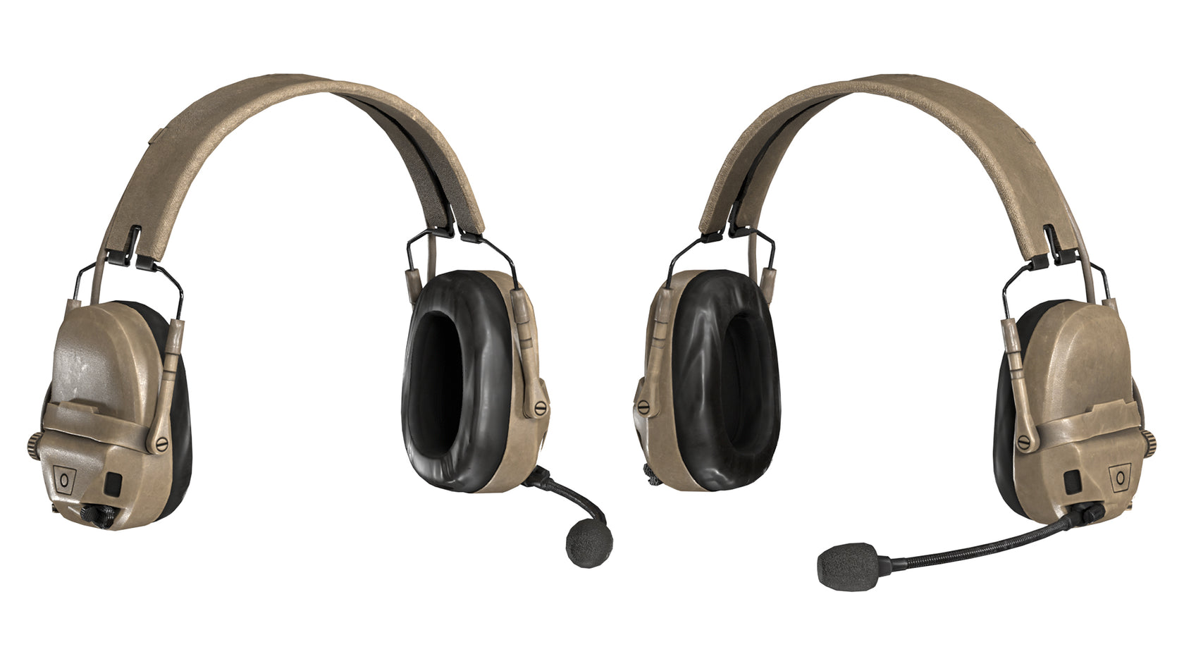 COMMUNICATION HEADSET EAR PROTECTION – 3DMilitaryAssets