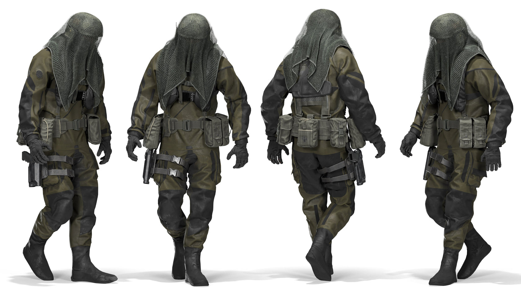 DANISH FROGMAN OPERATOR (RIGGED) – 3DMilitaryAssets