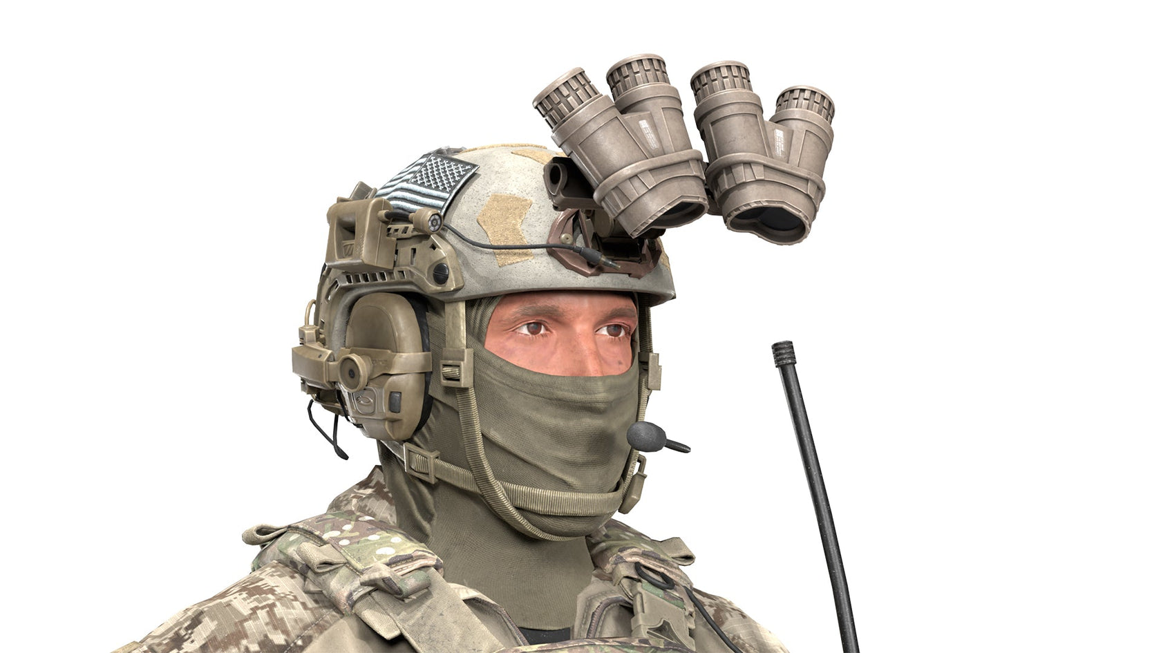 GPNVG-18 NIGHT VISION GOGGLE – 3DMilitaryAssets