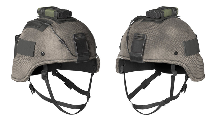 MICH HELMET LOW CUT - Low Poly 3D Model | Game-Ready Asset | 3DMA ...