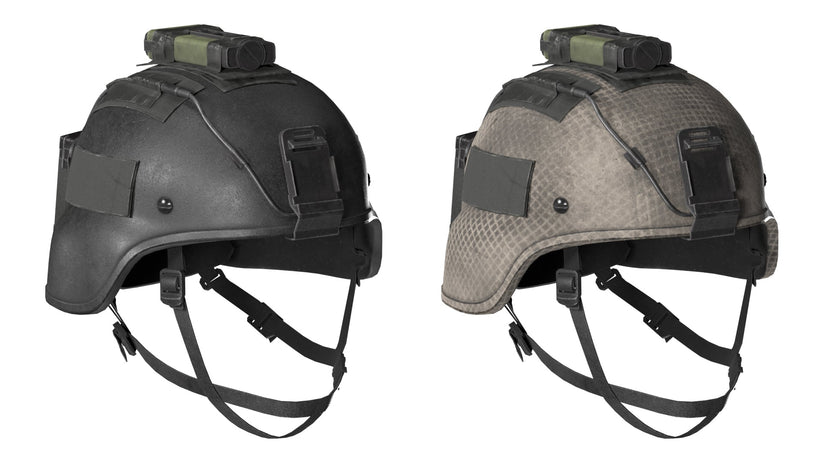 MICH HELMET LOW CUT - Low Poly 3D Model | Game-Ready Asset | 3DMA ...