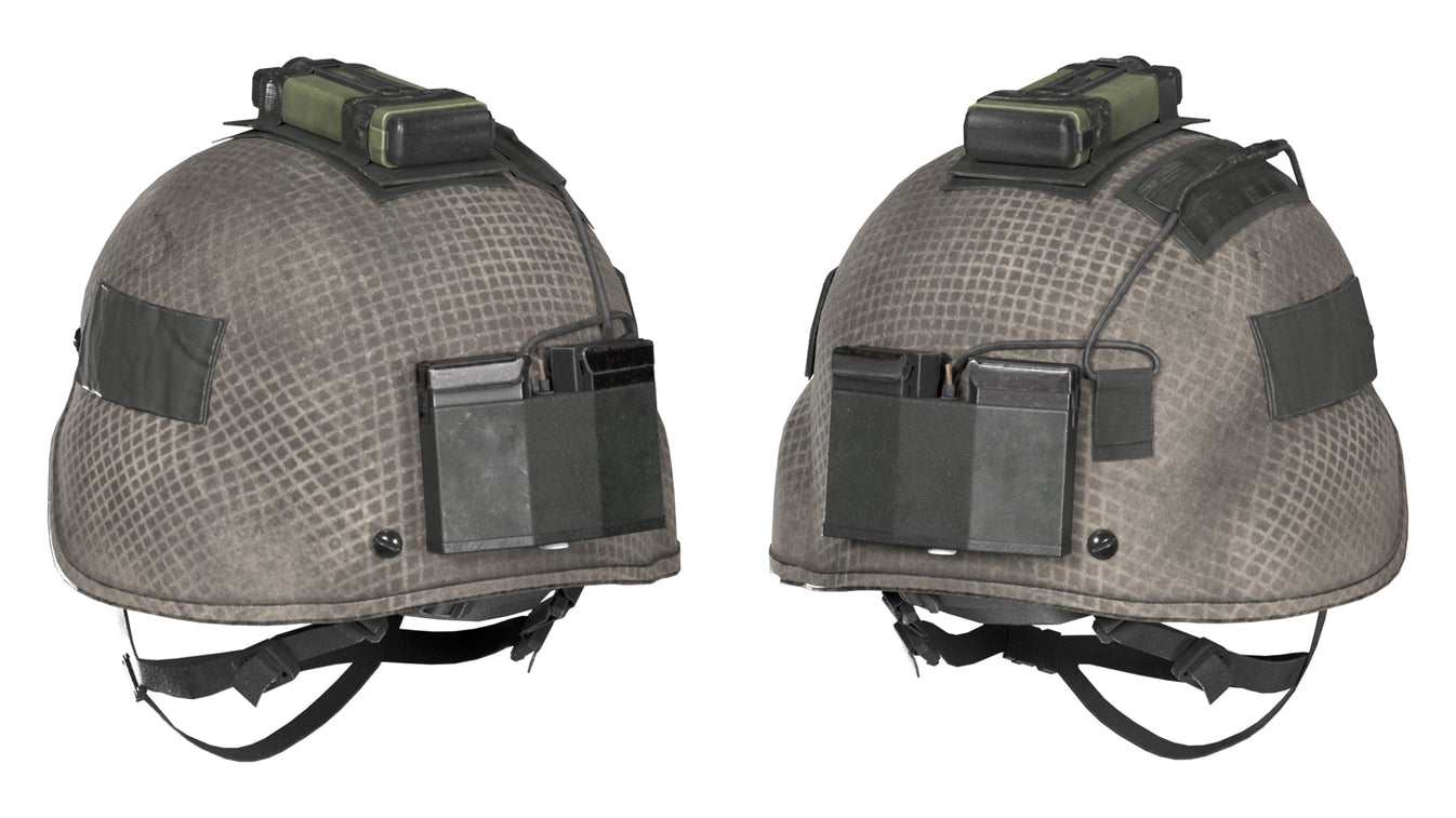 MICH HELMET LOW CUT - Low Poly 3D Model | Game-Ready Asset | 3DMA ...