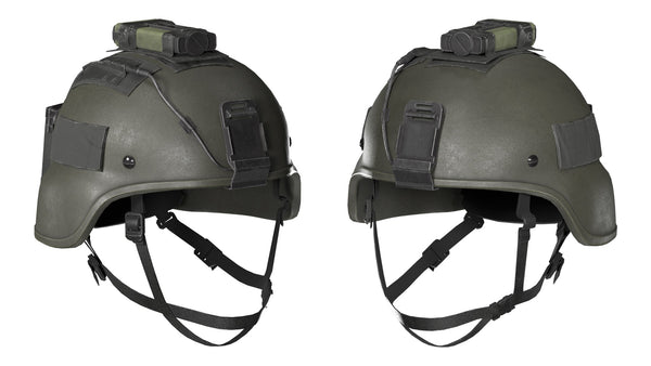 MICH HELMET LOW CUT - Low Poly 3D Model | Game-Ready Asset | 3DMA ...