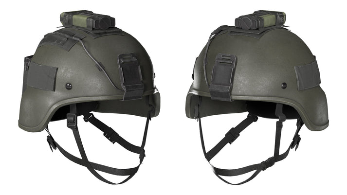 MICH HELMET LOW CUT - Low Poly 3D Model | Game-Ready Asset | 3DMA ...