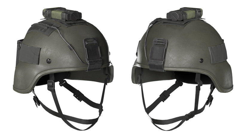 MICH HELMET LOW CUT - Low Poly 3D Model | Game-Ready Asset | 3DMA ...