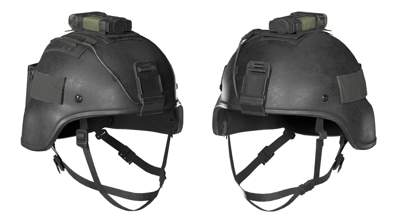 MICH HELMET LOW CUT - Low Poly 3D Model | Game-Ready Asset | 3DMA ...