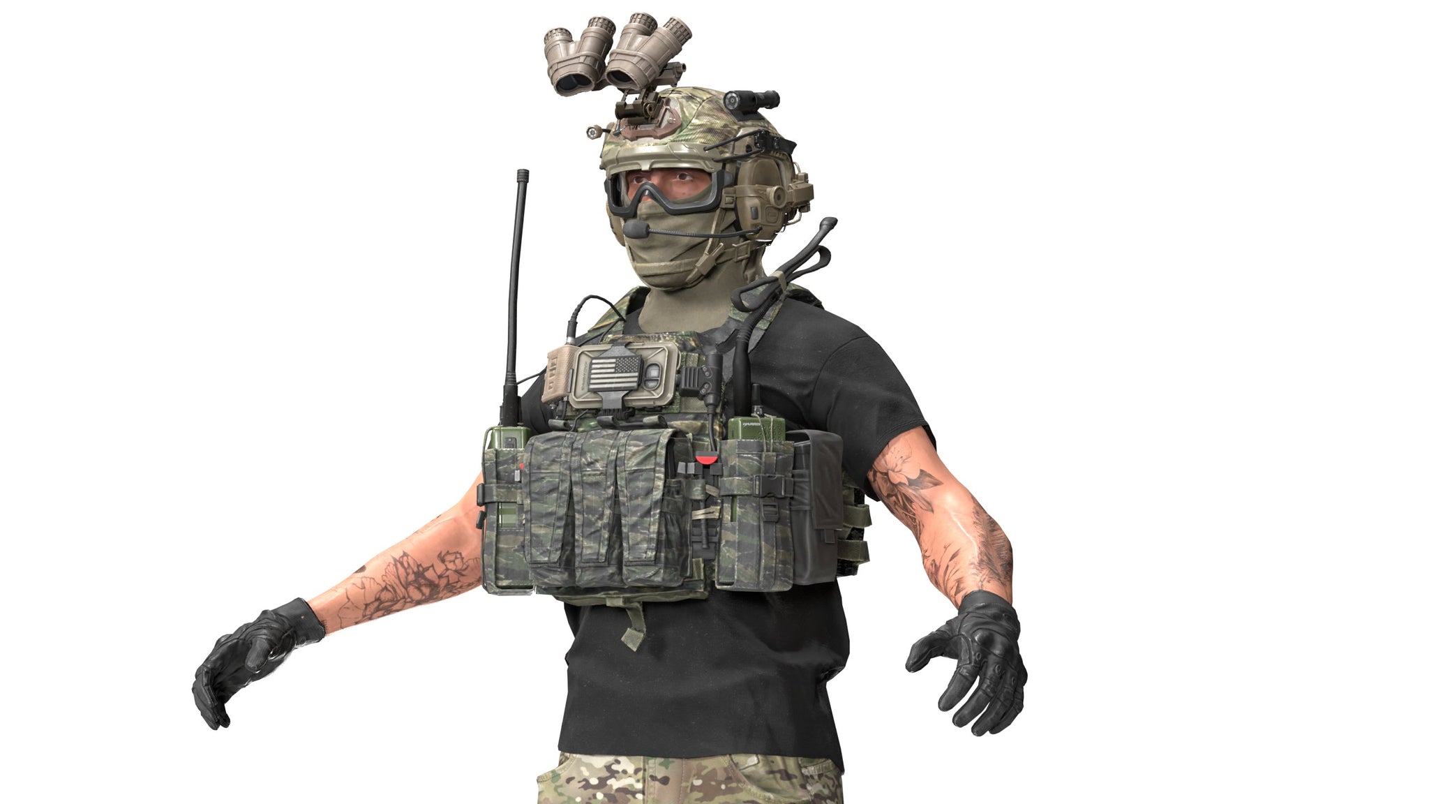 OPS CORE STEP IN PROTECTION GOGGLES – 3DMilitaryAssets