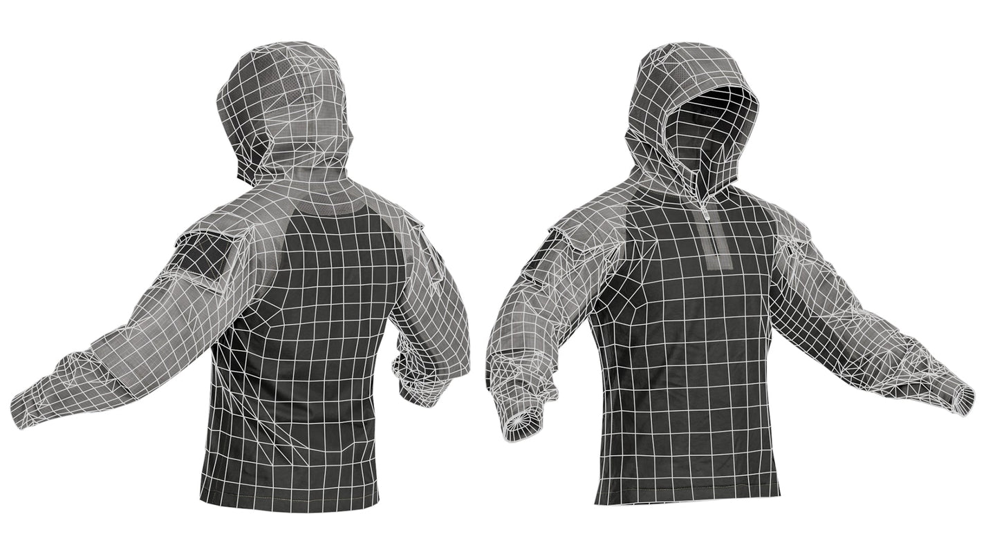 AEM01 TACTICAL JACKET - Low Poly 3D Model | Game-Ready Asset | 3DMA ...