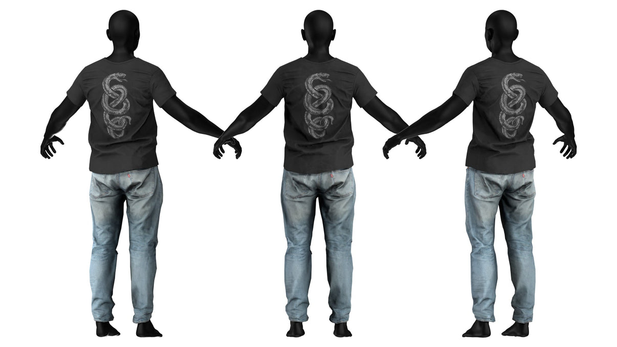 CIVILIAN CLOTHES V1 - Low Poly 3D Model | Game-Ready Asset | 3DMA ...