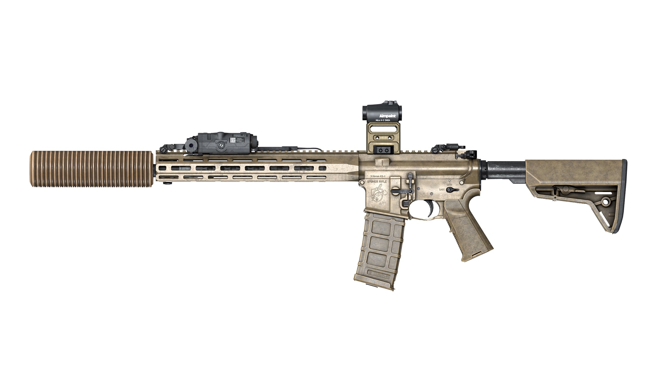 KAC KS-1 RIFLE – 3DMilitaryAssets