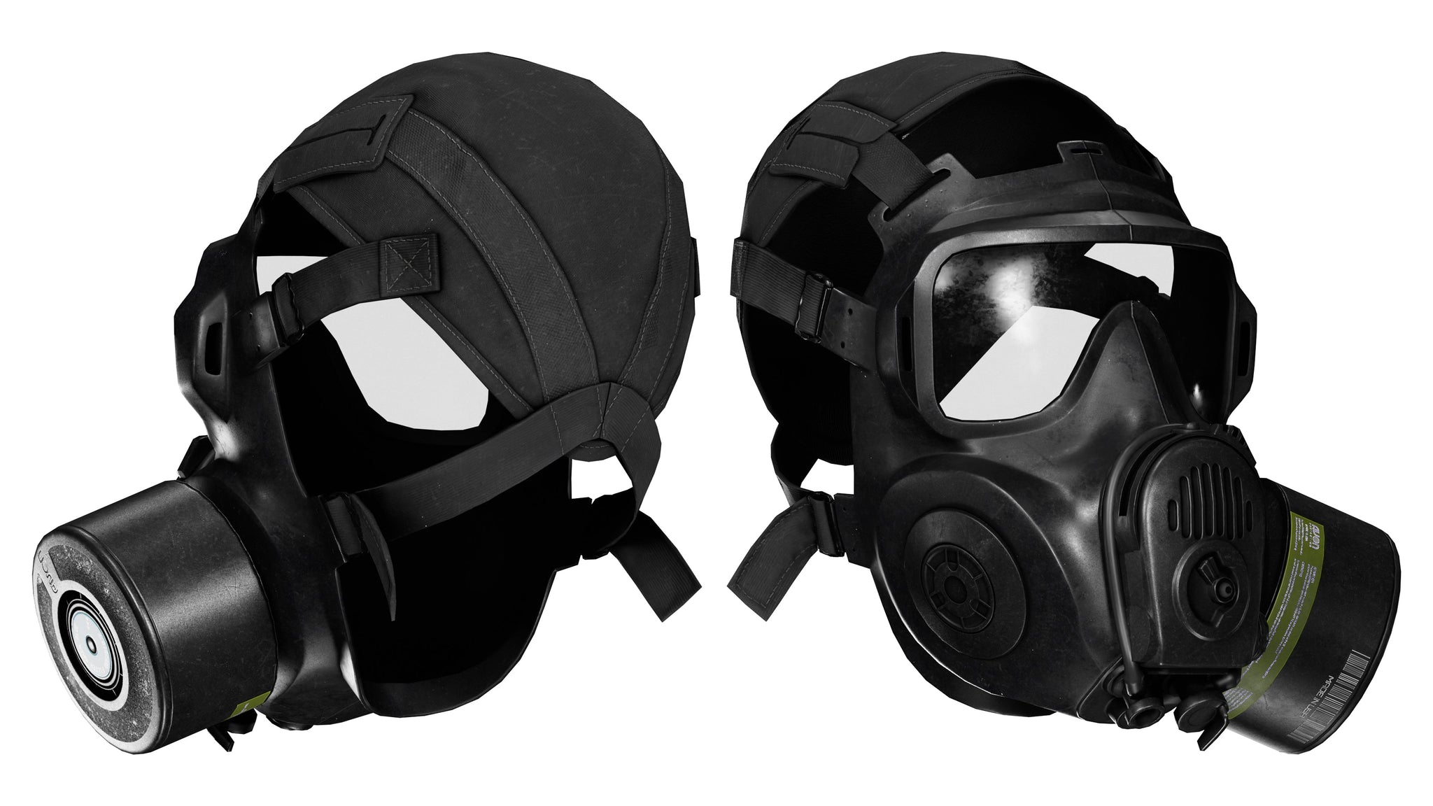 AVON M53A1 GAS MASK – 3DMilitaryAssets