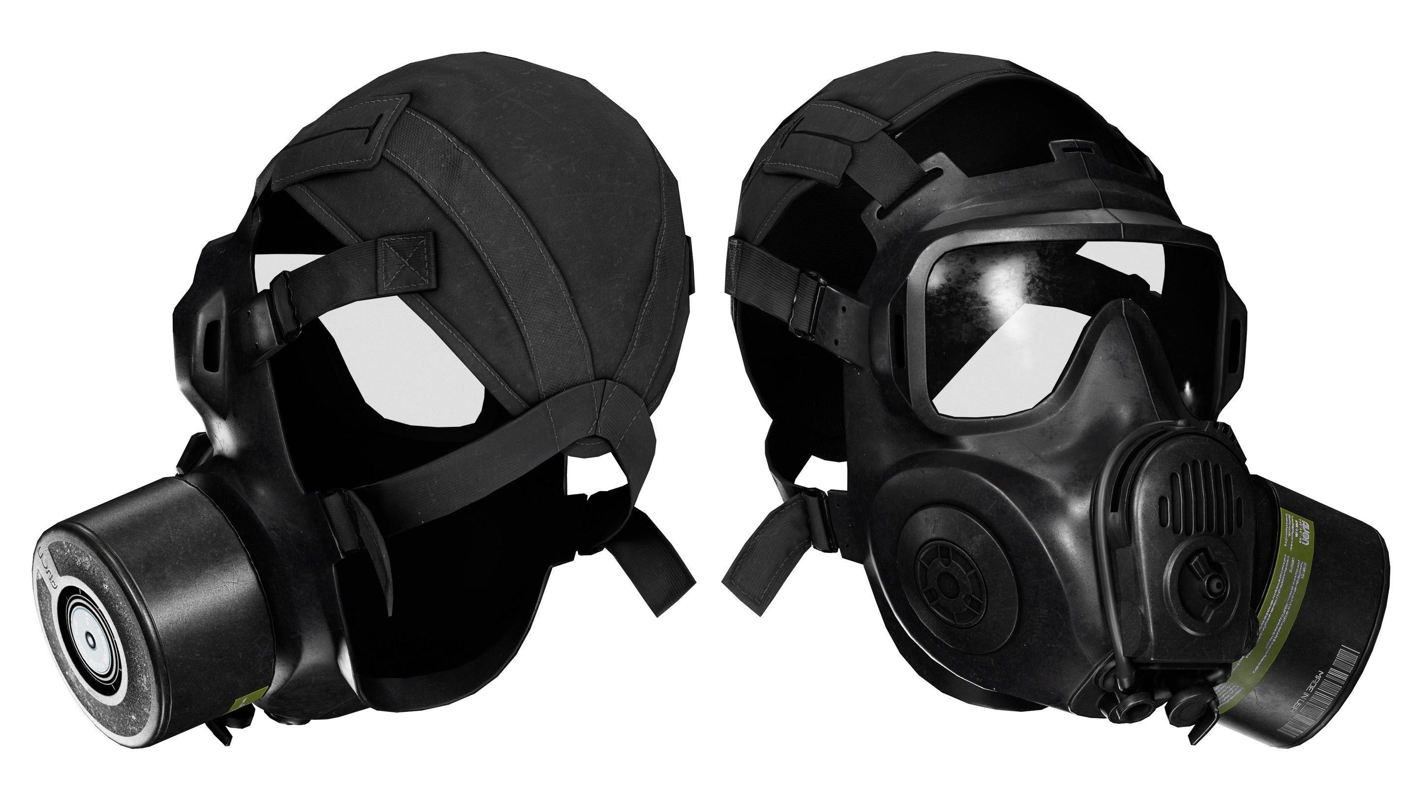 AVON M53A1 GAS MASK – 3DMilitaryAssets