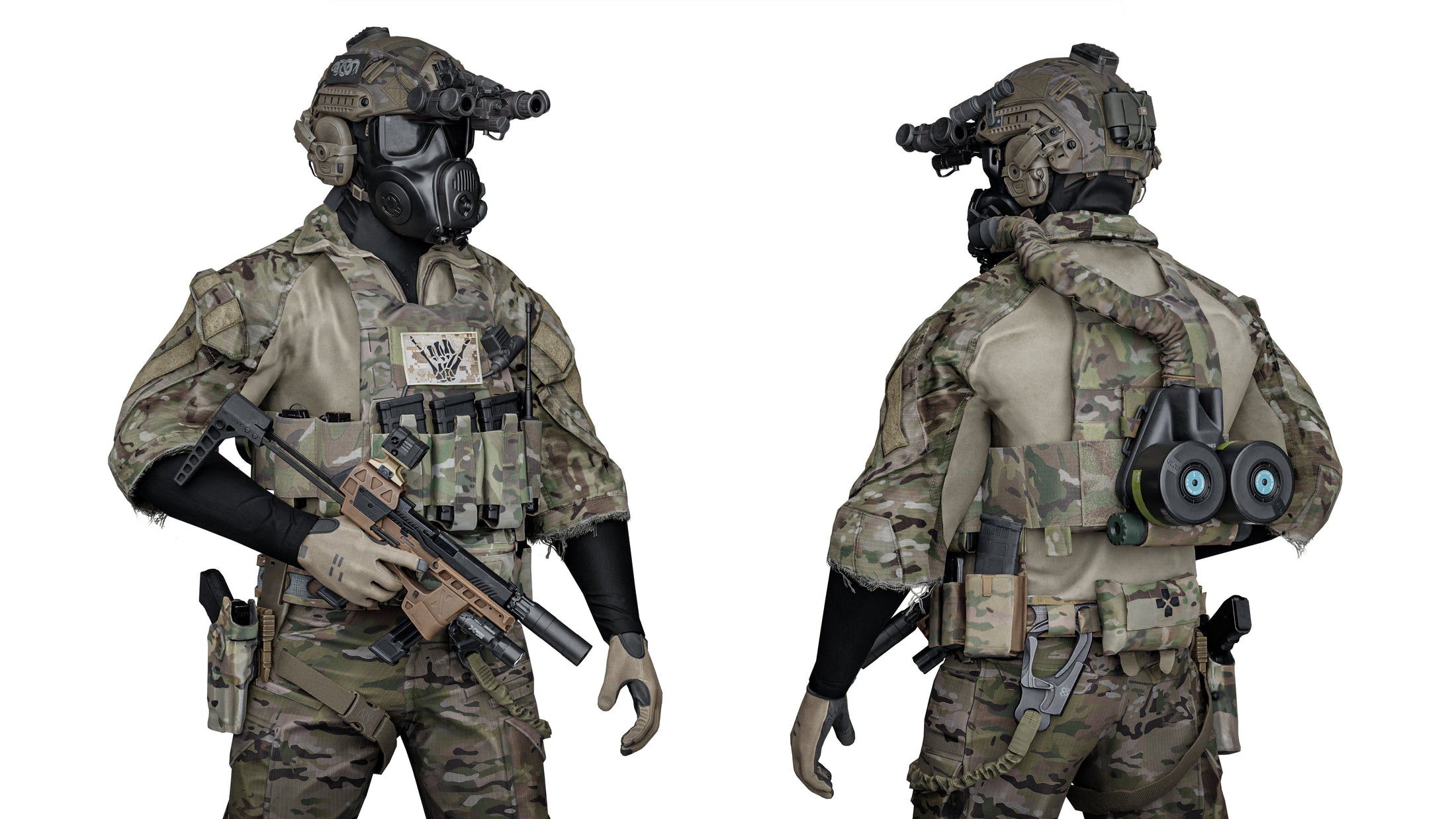 AVON M53A1 GAS MASK – 3DMilitaryAssets