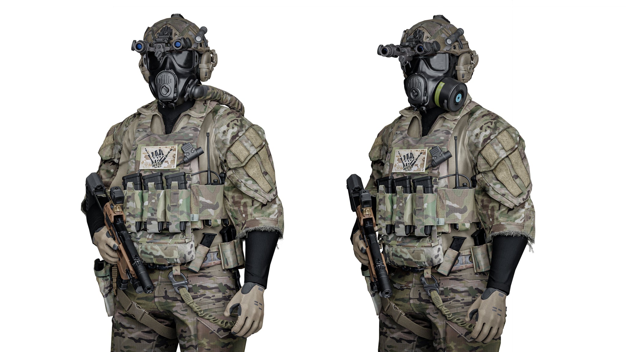 AVON M53A1 GAS MASK – 3DMilitaryAssets