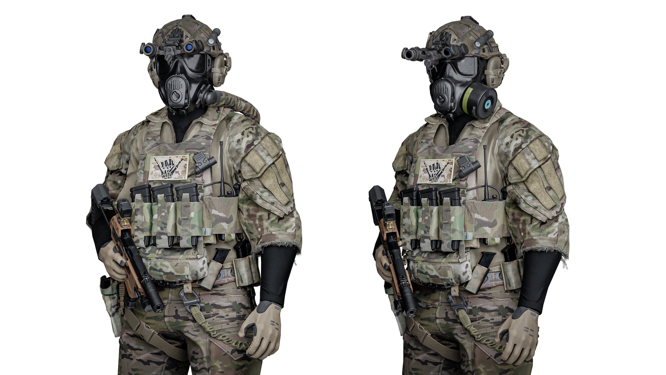 AVON M53A1 GAS MASK – 3DMilitaryAssets