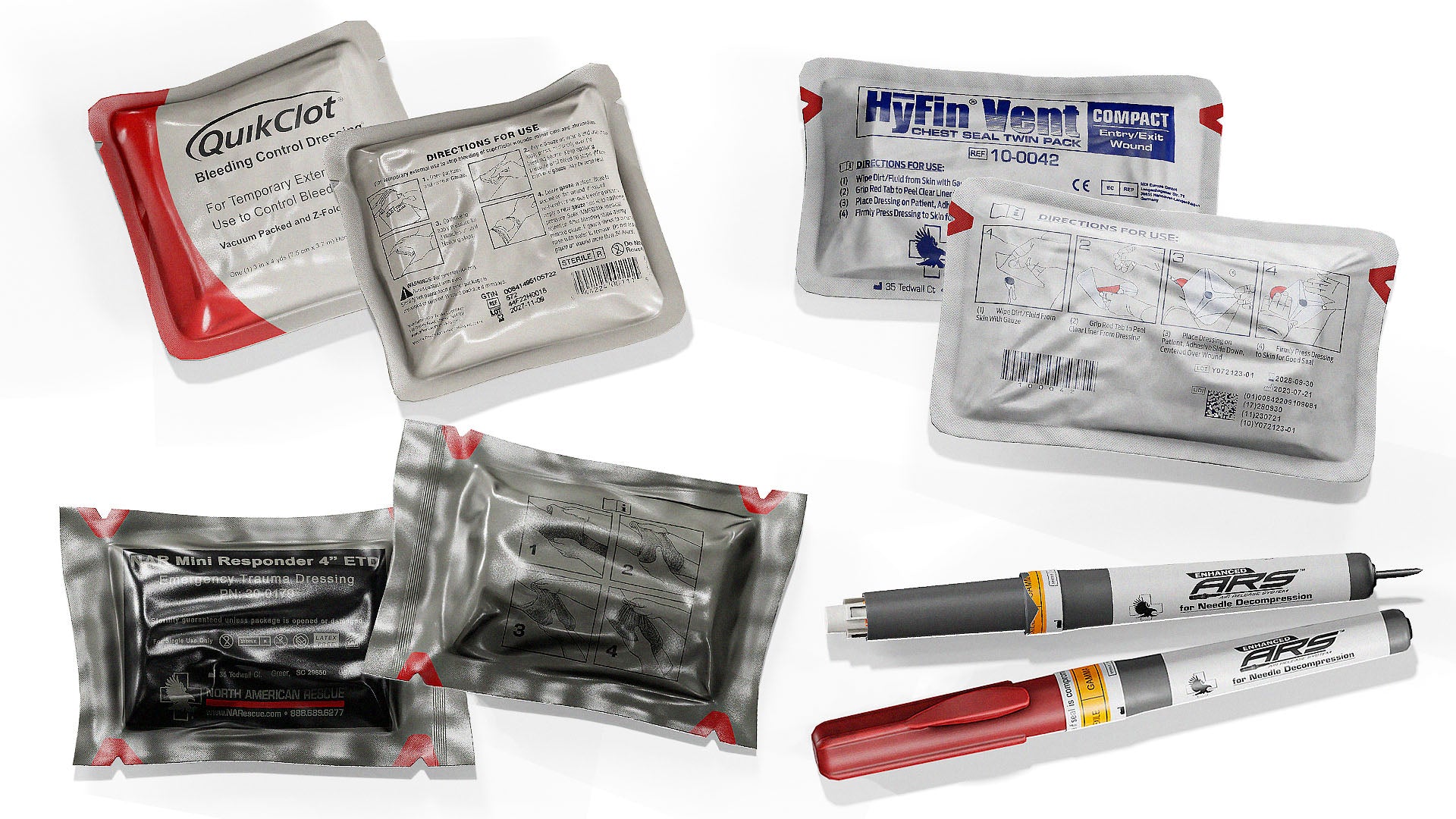 MEDICAL FIRST AID ITEMS - 3DMilitaryAssets