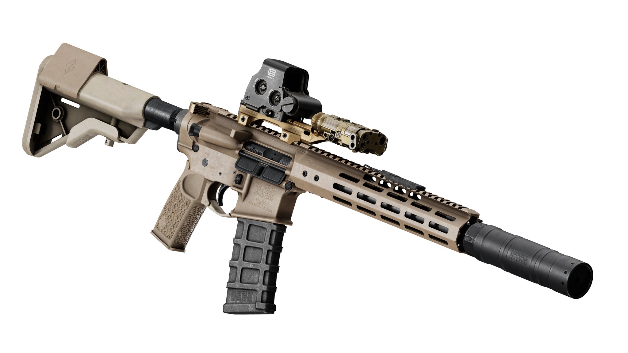 NOVESKE IRREGULAR DEFENSE CHAINSAW RIFLE – 3DMilitaryAssets