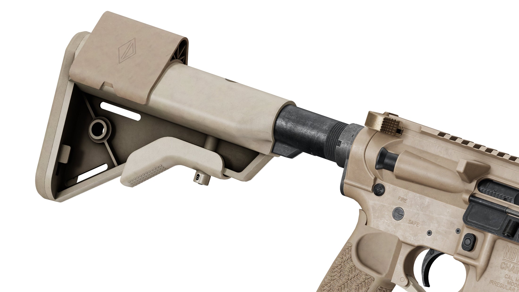 NOVESKE IRREGULAR DEFENSE CHAINSAW RIFLE – 3DMilitaryAssets