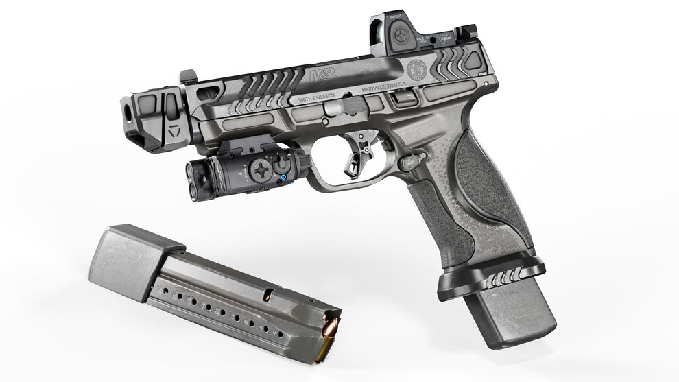 SMITH AND WESSON MP 20 SPEC SERIES RIGGED - Low Poly 3D Model ...