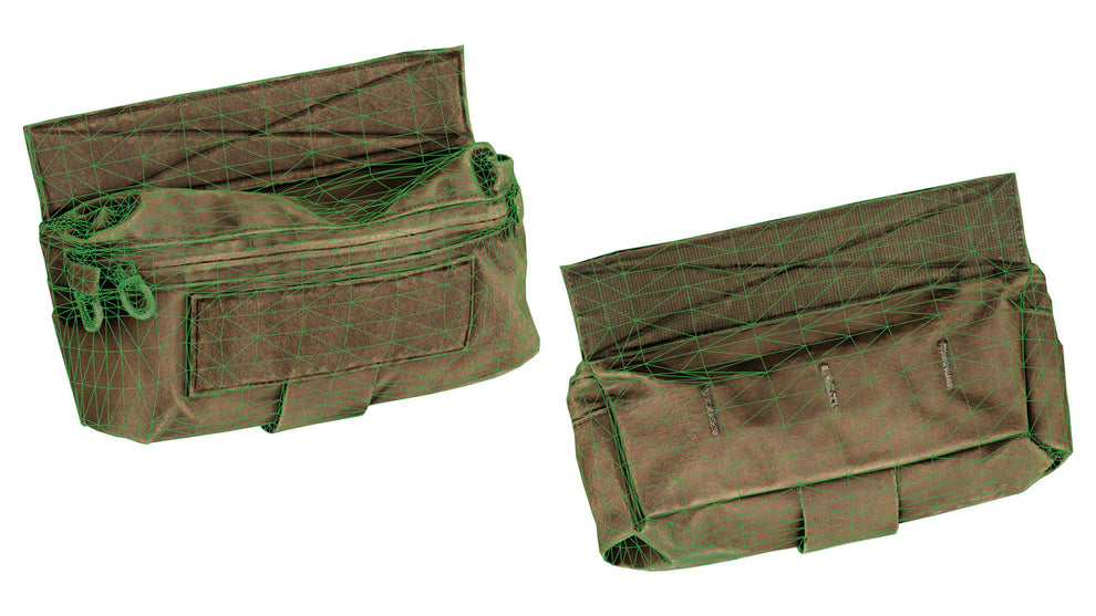 FERRO CONCEPTS MINI DANGLER POUCH - Low Poly 3D Model | Game-Ready ...
