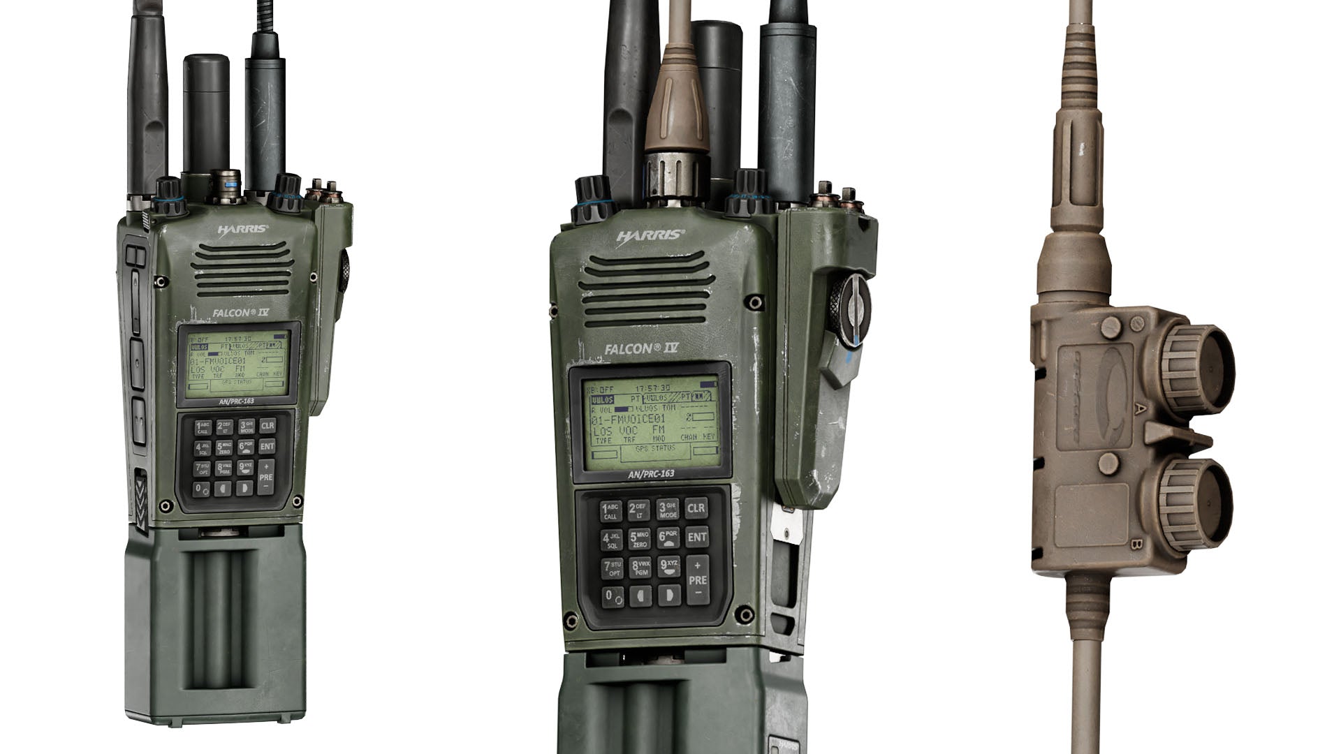 ANPRC 163 RADIO - Low Poly 3D Model | Game-Ready Asset | 3DMA ...
