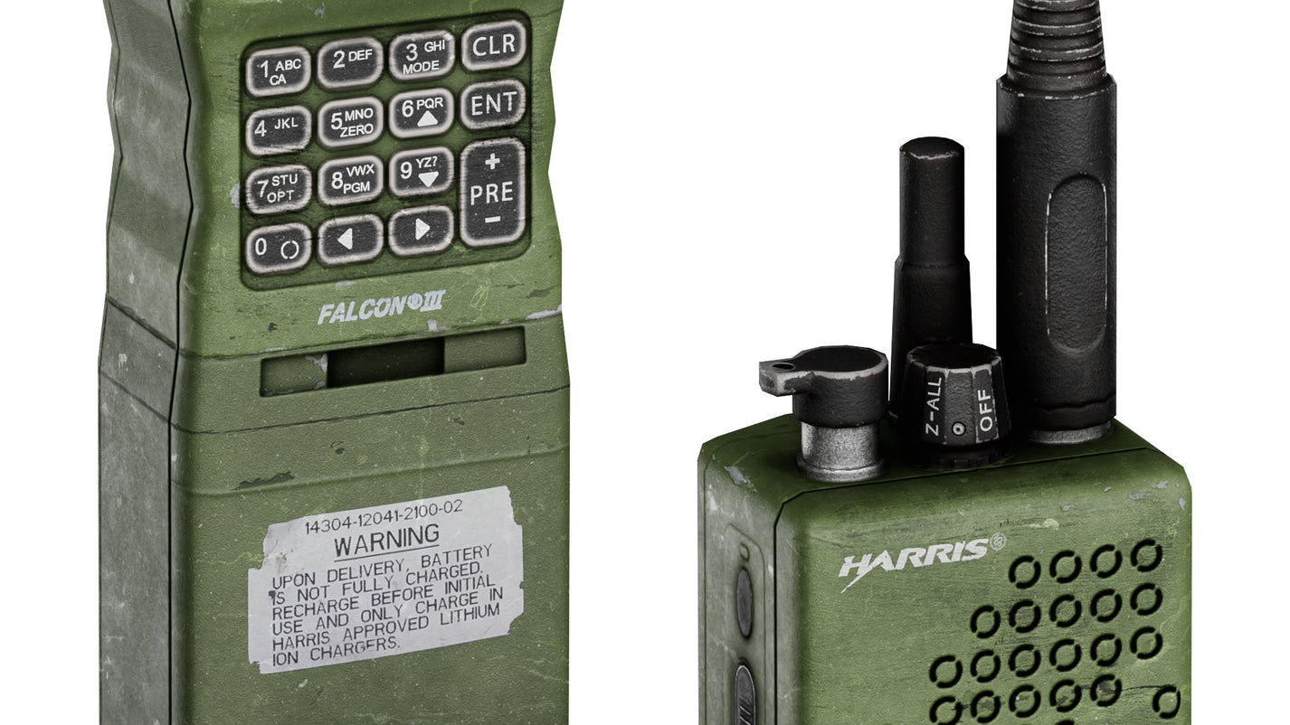 ANPRC 152 RADIO - Low Poly 3D Model | Game-Ready Asset | 3DMA ...