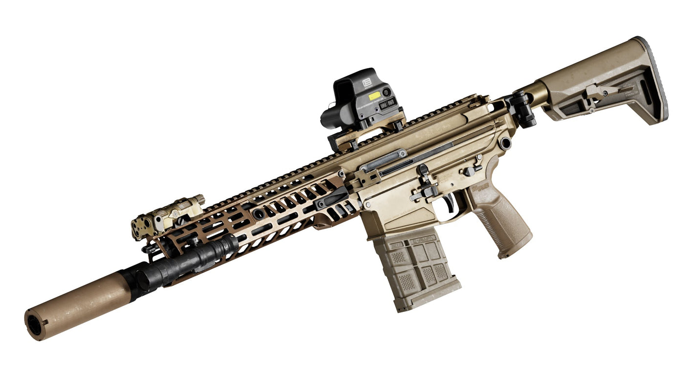 SIG SAUER XM7 MCX SPEAR - Low Poly 3D Model | Game-Ready Asset | 3DMA ...