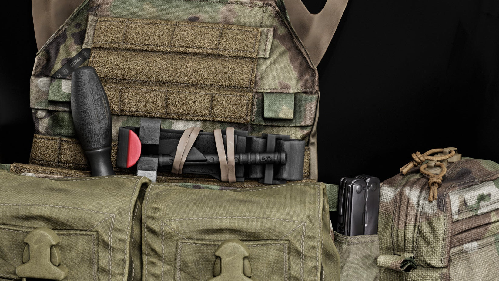 CRYE JPC 2 PLATE CARRIER V1 - Low Poly 3D Model | Game-Ready Asset ...