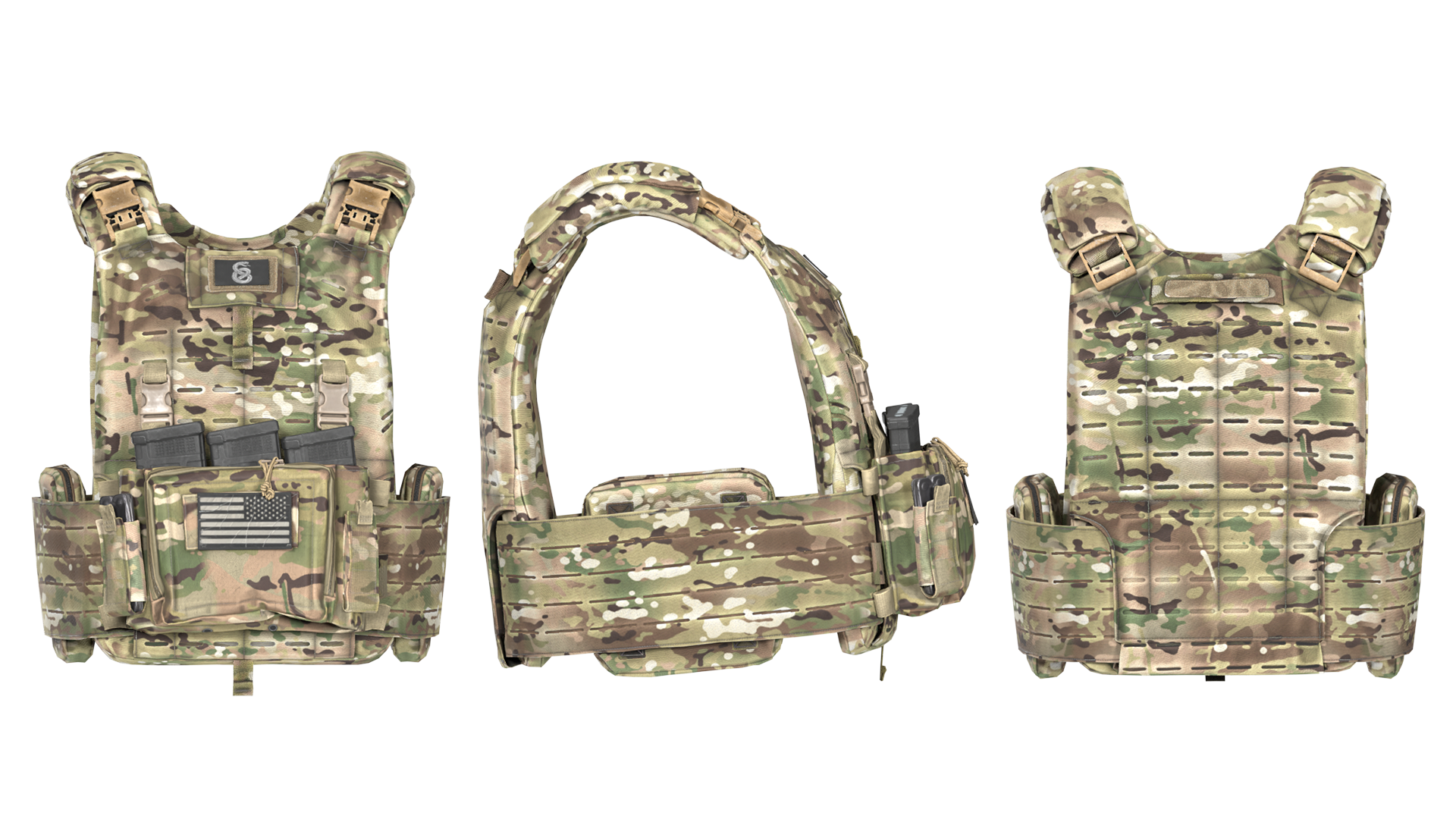 MVS US ARMY PLATE CARRIER VEST – 3DMilitaryAssets