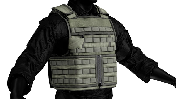 PARACLETE RAV VEST - Low Poly 3D Model | Game-Ready Asset | 3DMA ...