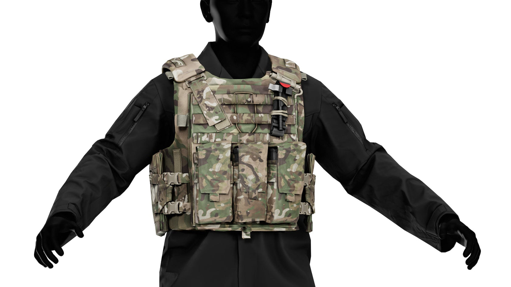 STV VIRTUS TACTICAL VEST – 3DMilitaryAssets