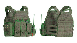 WARTECH TV 110 LBS PLATE CARRIER VEST – 3DMilitaryAssets