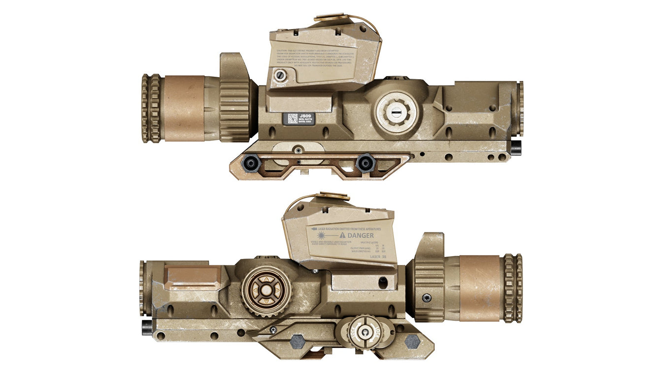 VORTEX XM157 LPVO SCOPE - Low Poly 3D Model | Game-Ready Asset | 3DMA ...