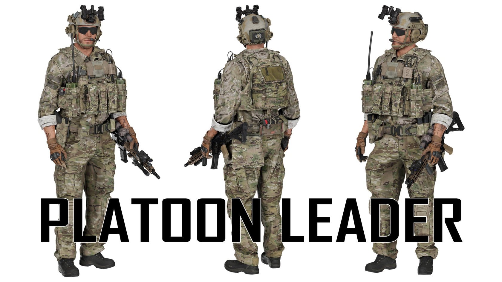 GAME READY RIGGED WESTERN SPECIAL OPERATIONS CHARACTER V2 ...