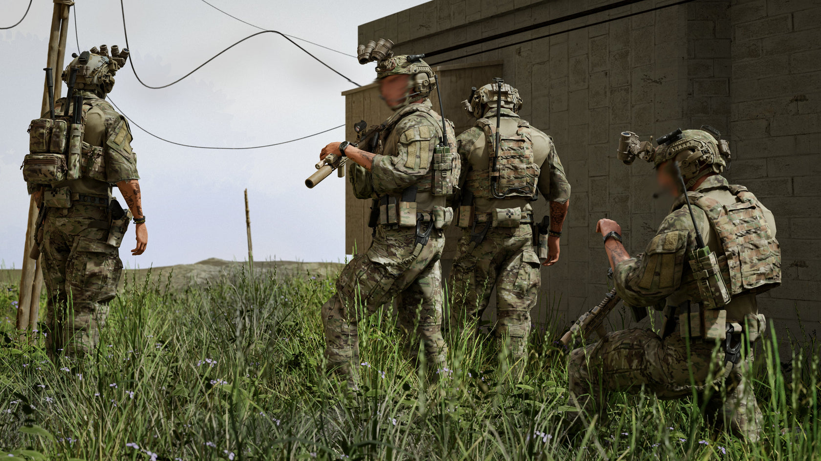 GAME READY RIGGED WESTERN SPECIAL OPERATIONS CHARACTER V3 ...