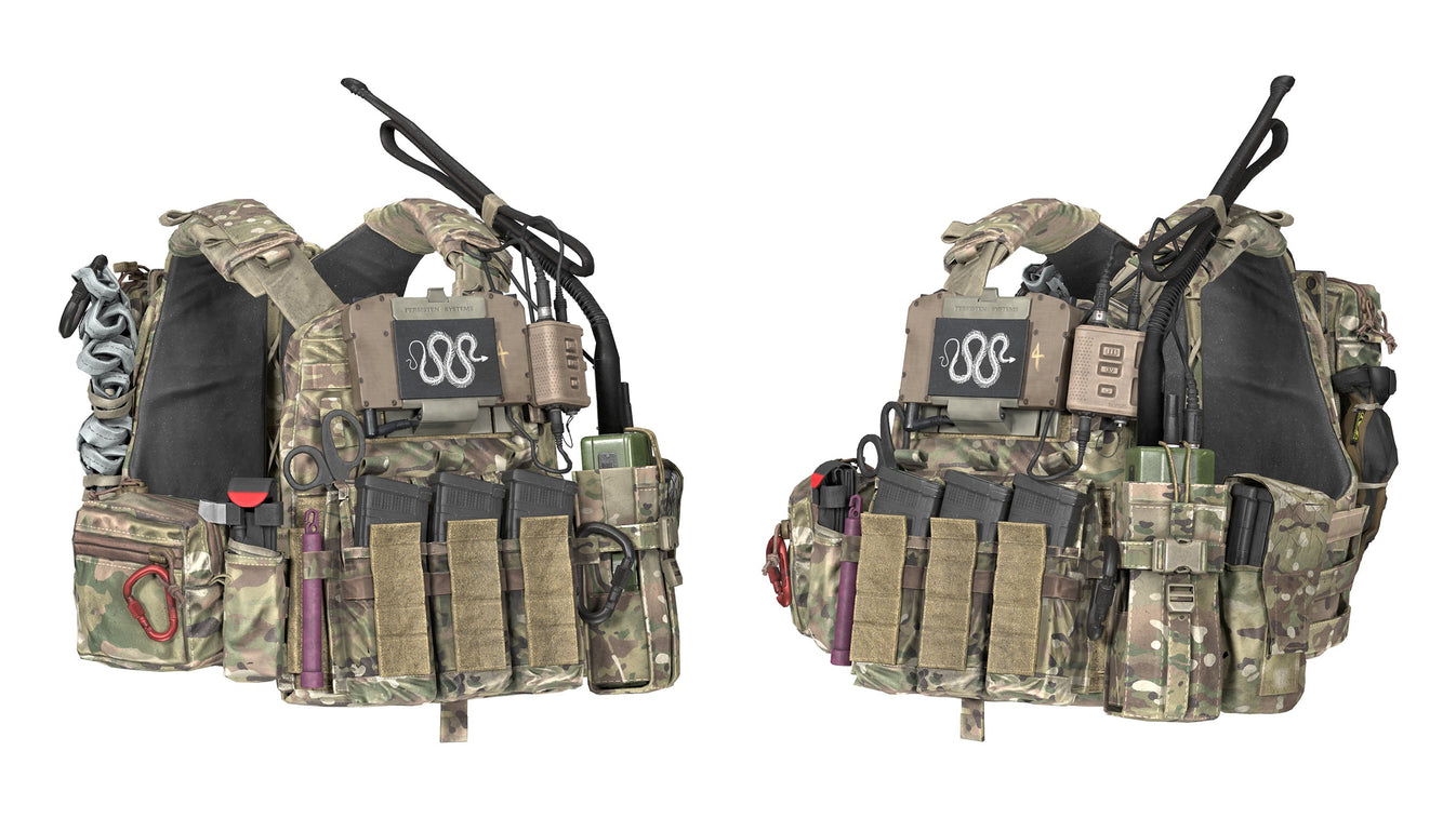 AVS PLATE CARRIER V1 - Low Poly 3D Model | Game-Ready Asset | 3DMA ...