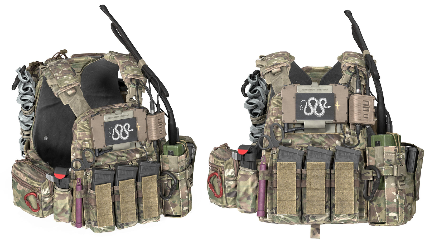 AVS PLATE CARRIER V1 - Low Poly 3D Model | Game-Ready Asset | 3DMA ...
