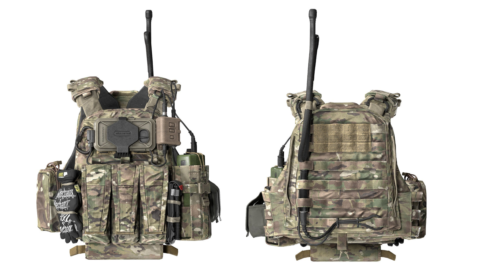 AVS PLATE CARRIER V2 - Low Poly 3D Model | Game-Ready Asset | 3DMA ...