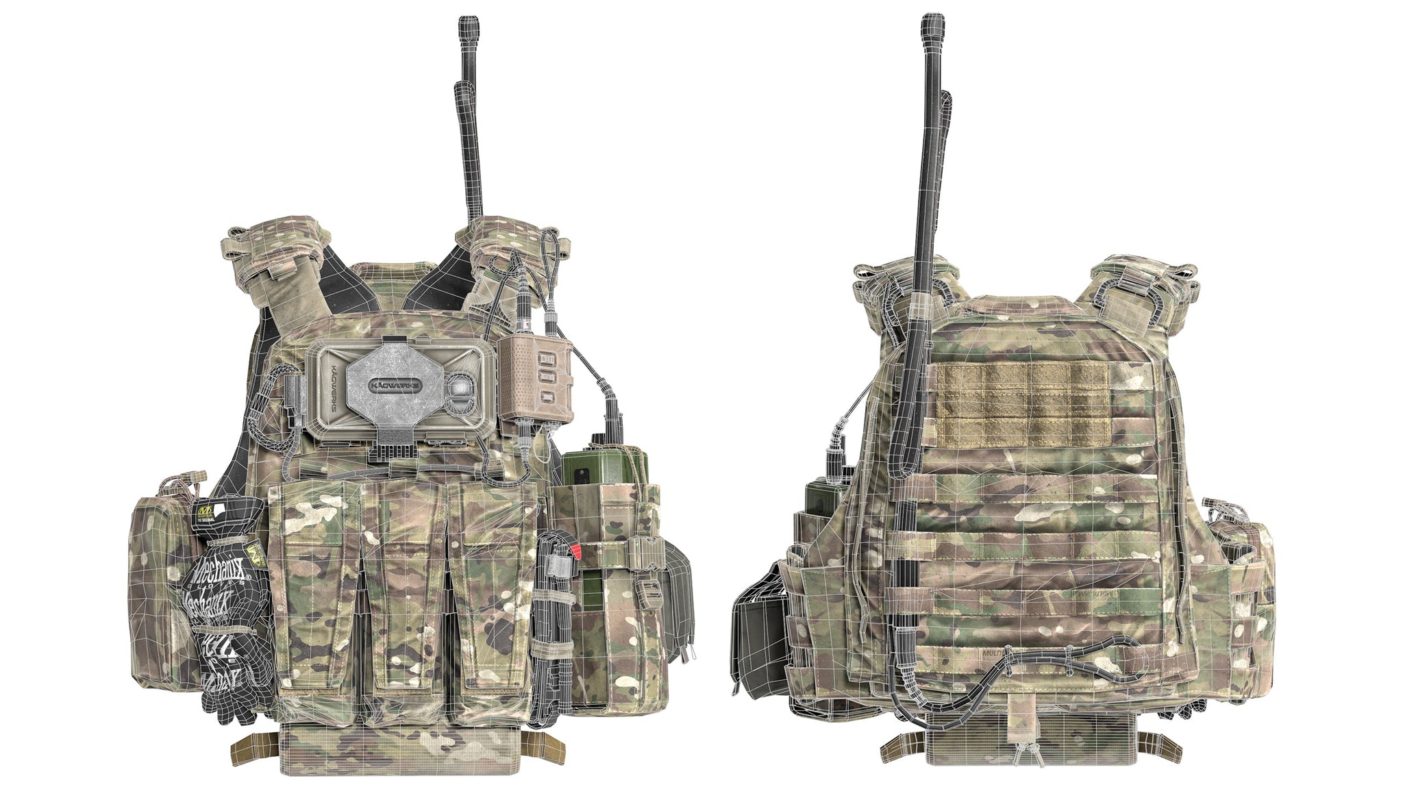 AVS PLATE CARRIER V2 – 3DMilitaryAssets