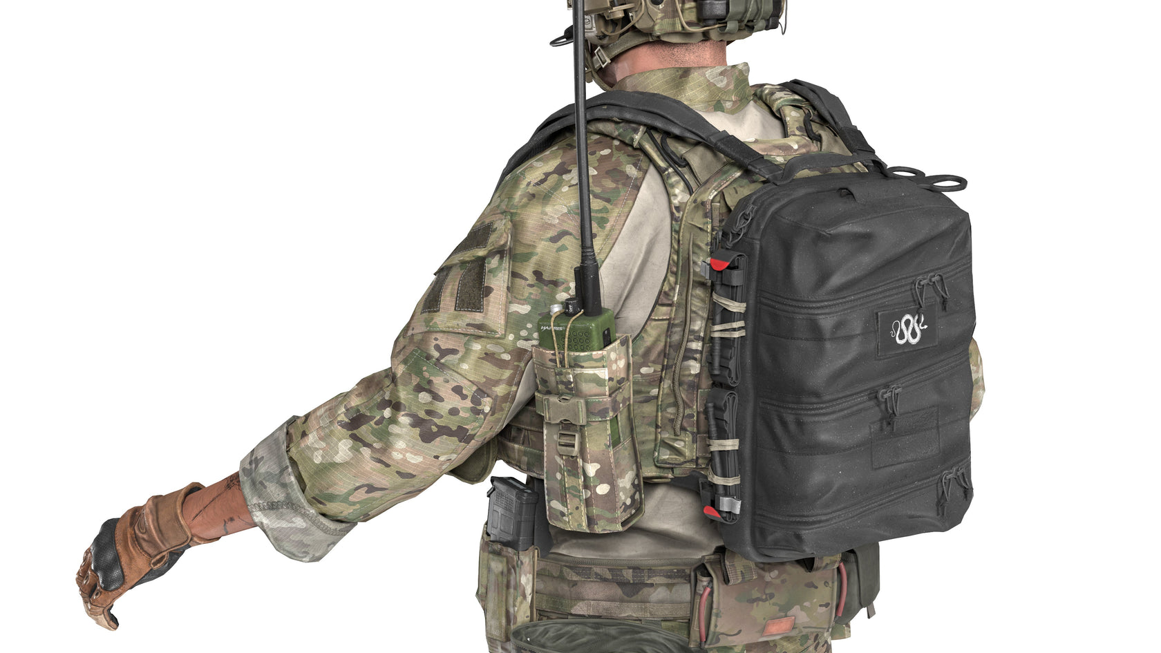 DELTA BAG – 3DMilitaryAssets