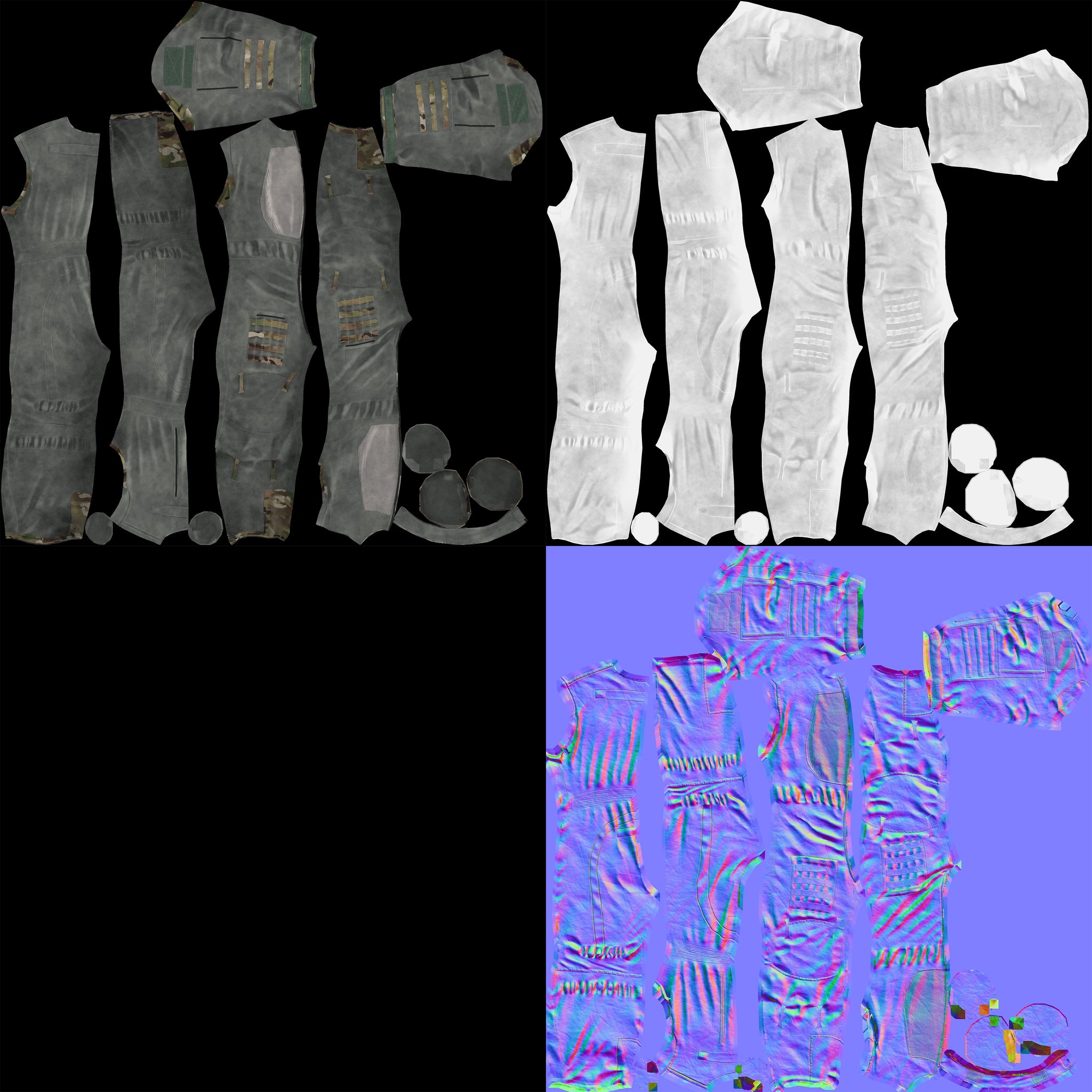 FORT FORTRESS FRAG SUIT – 3DMilitaryAssets