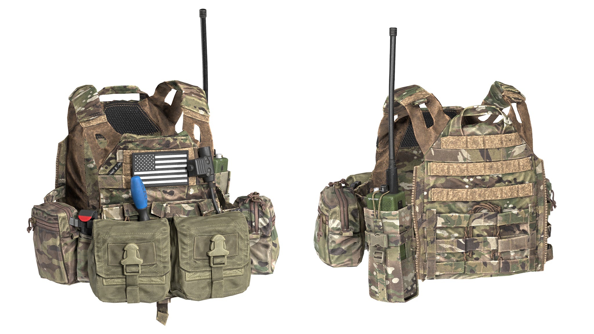 JPC PLATE CARRIER V1 – 3DMilitaryAssets